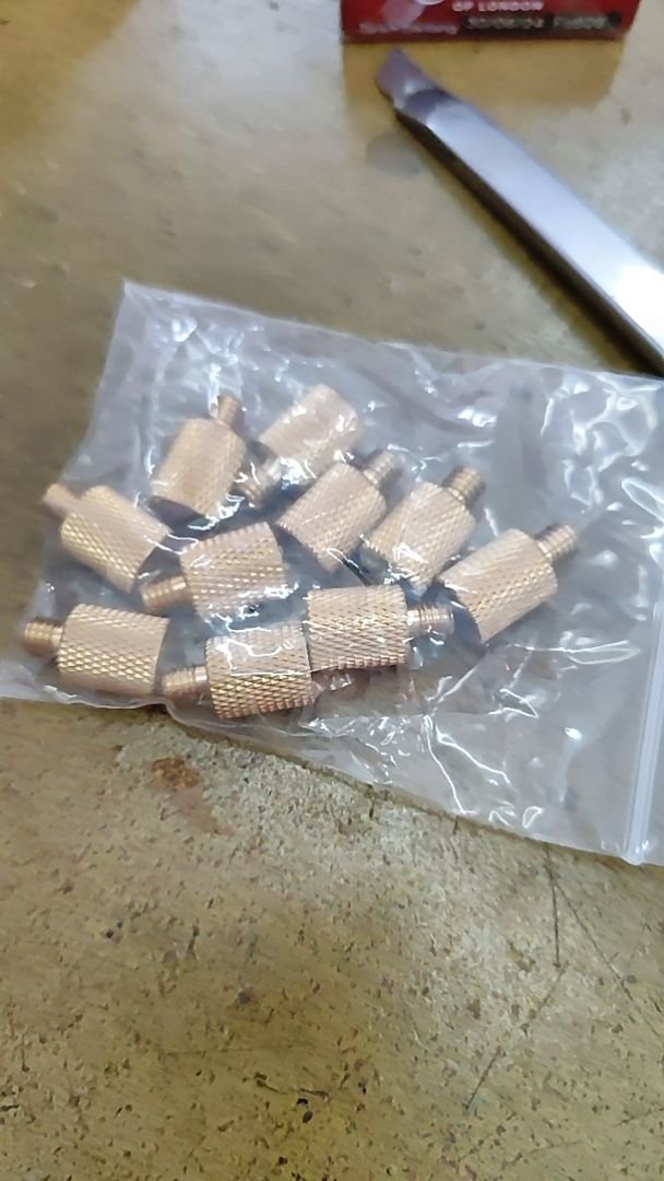 M6 Copper Cylinder Screw - CNX Parts