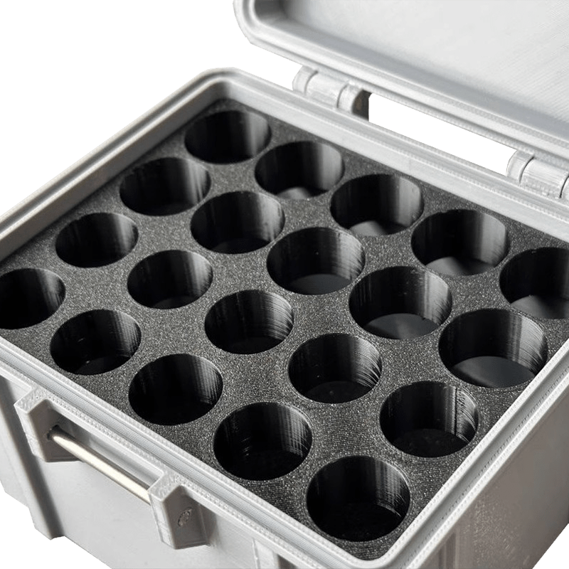 Battery Storage Box 20 Slots for 18650 21700 - CNX Parts | Battery ...