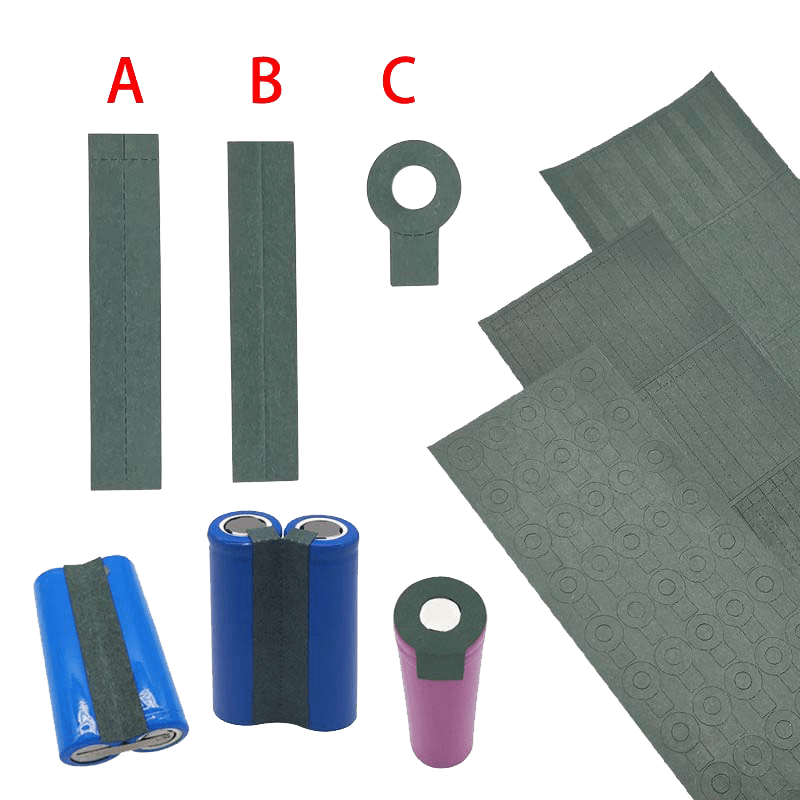 18650 Battery Insulation Sticker 1P 2P Long - CNX Parts