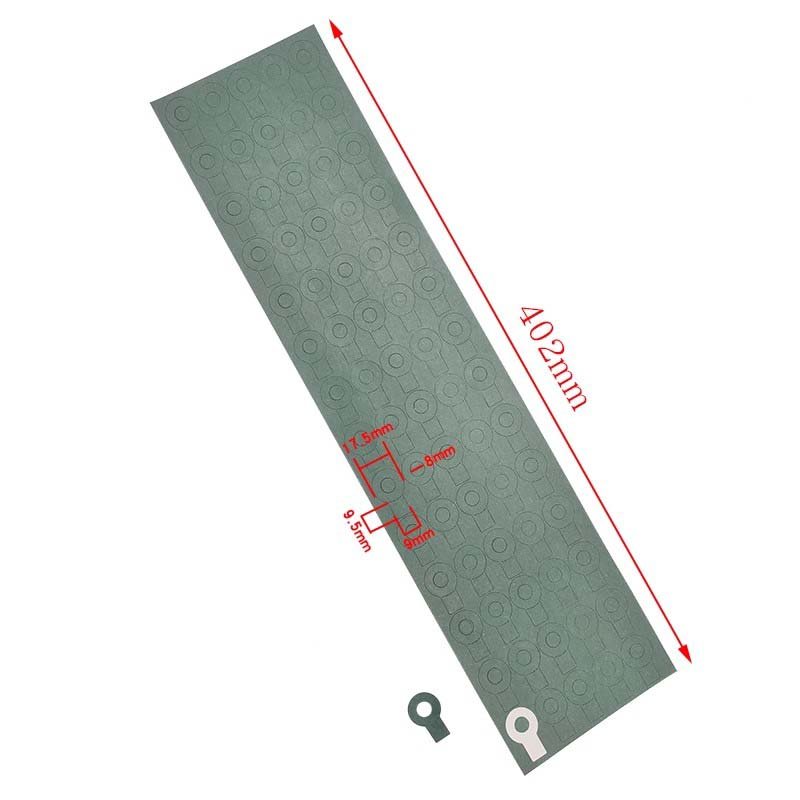 18650 Battery Insulation Sticker 1P 2P Long - CNX Parts
